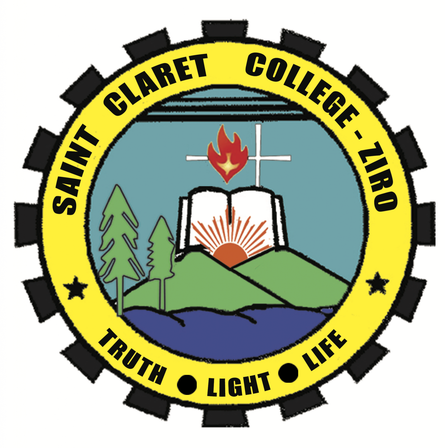 Motto & Crest – Saint Claret College, Ziro